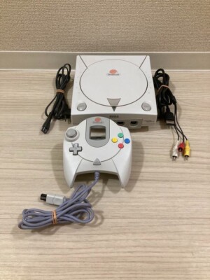 SEGA Dreamcast Console White HKT-3000 Console Controller 100V TV Game ...