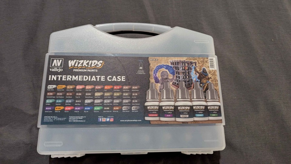 Vallejo Paint Lot, Wizkids starter, Malefic Flesh Set ,Basic Colors Set,And more | eBay