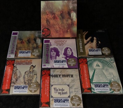 SPOOKY TOOTH 6x SHM-CD set with storage box - original Japan - NEW! | eBay