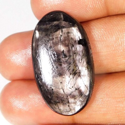 26.75Cts 100% Natural Unique Power HYPERSTHENE Oval Cabochon Loose ...