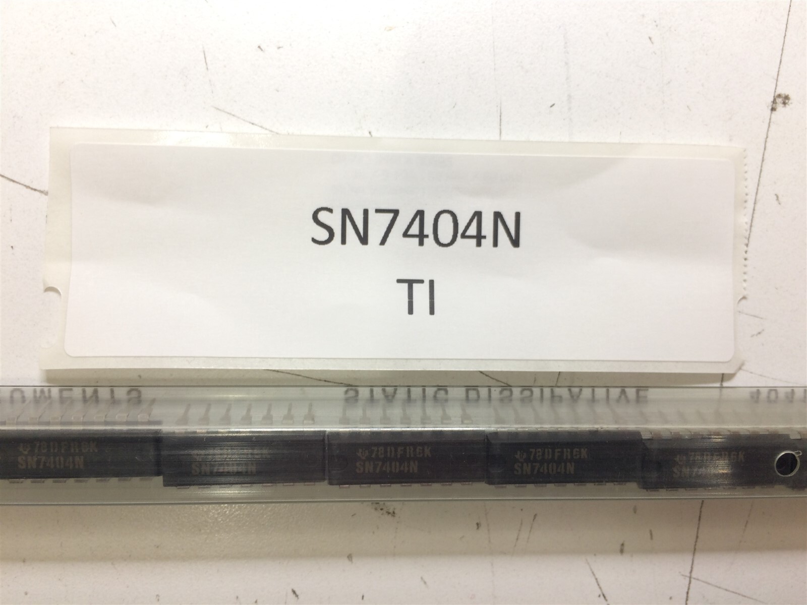 SN7404N TI DM7404N IC INVERTER 6CH 1-INP 14PIN PDIP 4 PIECES | eBay