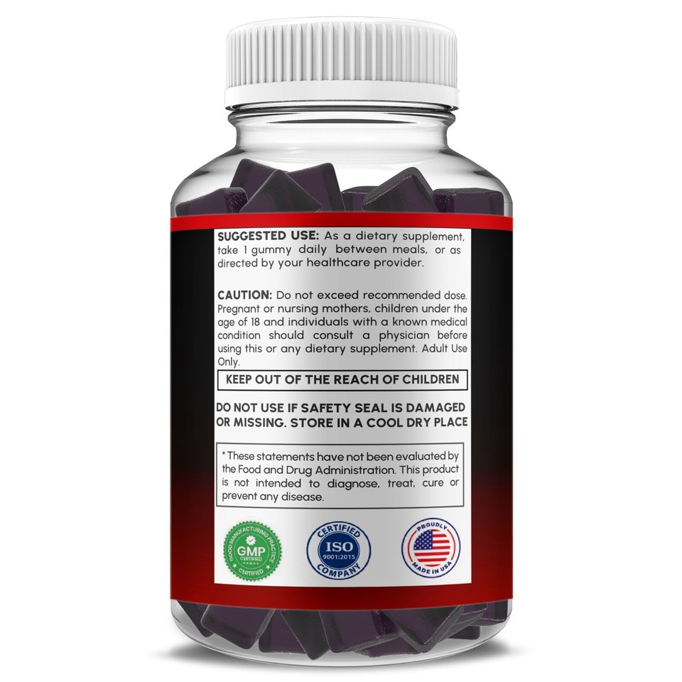 (2 Pack) Magnum Xtreme Gummies Magnum Extreme Advanced Formula (2 Month ...