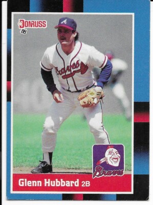 1988 Glenn Hubbard Donruss Baseball Card #314 | eBay