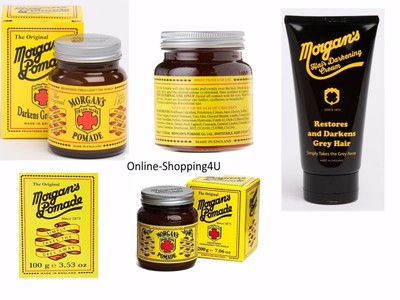 The Original Morgans Hair Dye Pomade Wax Hair Care Darkening Control ...