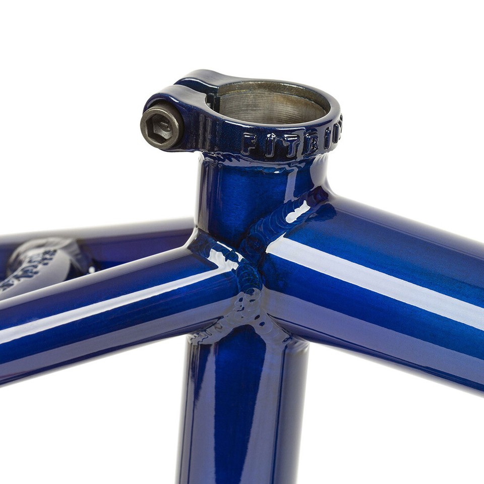 FIT BIKE CO BMX SHORTCUT v2 BICYCLE FRAME TRANS BLUE | eBay