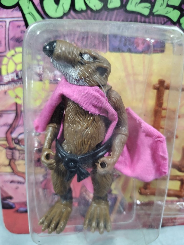 TMNT Teenage Mutant Ninja Turtles SPLINTER Bootleg Figure 1980's MOC ...