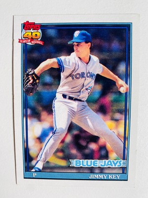 1991 TOPPS #741 JIMMY KEY NM-MT MLB BASEBALL CARD | eBay