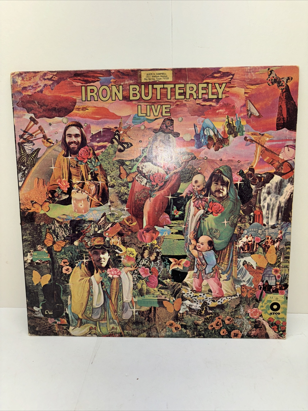 Iron Butterfly Live by Iron Butterfly, 1970 | eBay