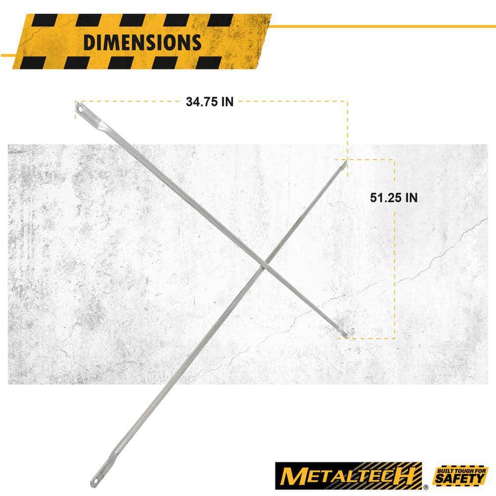 Saferstack 4 ft x 7 ft Scaffold Cross Braces | Grelly USA