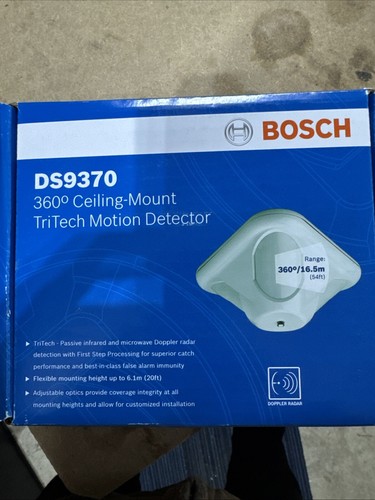 Bosch DS9370 Ceiling Mount TriTech Motion Detector - Sealed | eBay