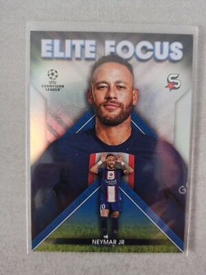 #EF-NJR NEYMAR JR 22 23 TOPPS SUPERSTARS UEFA PSG "ELITE FOCUS" | eBay