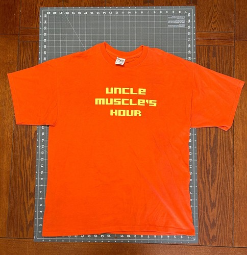 Official Tim And Eric Uncle Muscles Hour T Shirt oop Weird Al Yankovic ...