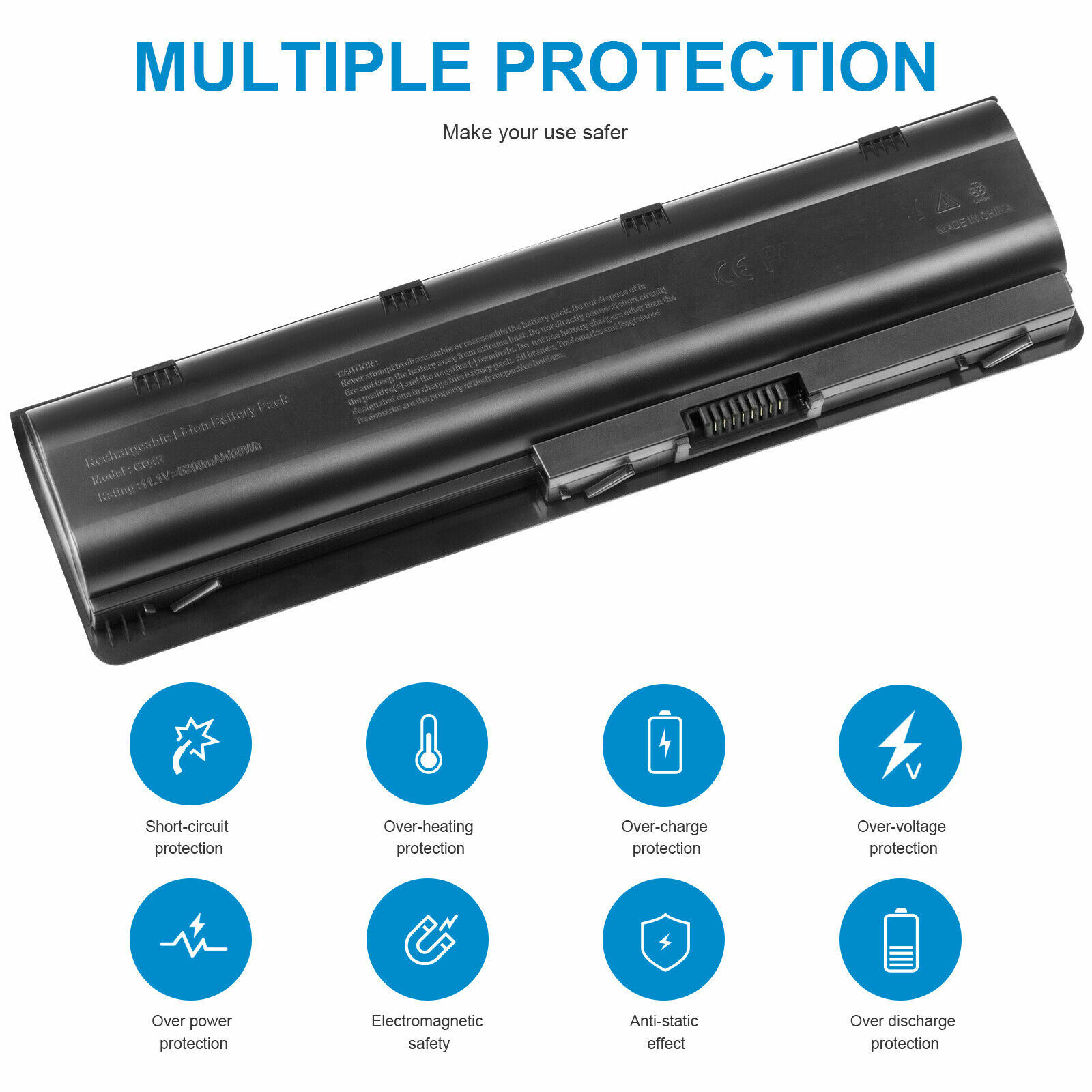 New for HP 2000-425NR Notebook Laptop Battery MU06 MU09 593553-001 ...