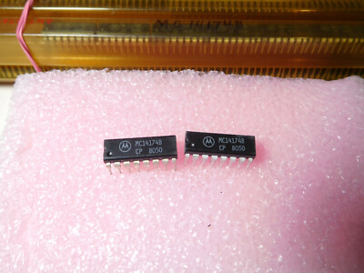 Lot of 2: 14174 MC14174B MC14174 IC DIP - NOS. USA Seller, fast ship ...
