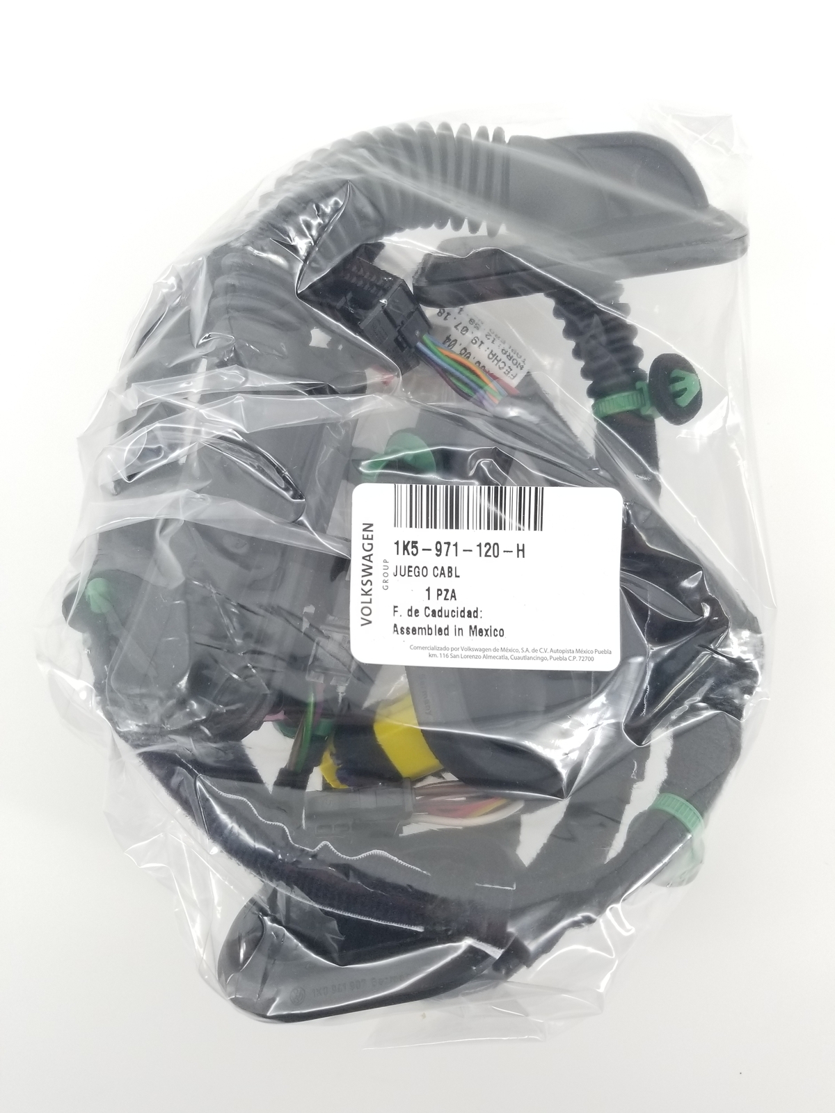 Genuine OEM Volkswagen 1K5-971-120-H Front Driver Door Wiring Harness ...