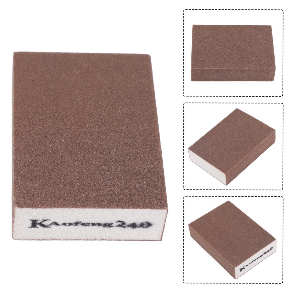 Wet Or Dry Sanding Sponge Block Wet Dry Sand Paper 60# 80# 120# 240 ...