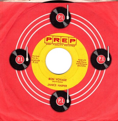 JANICE HARPER: Bon Voyage /Tell Me That You Love Me .. 45 RPM 1269 | eBay