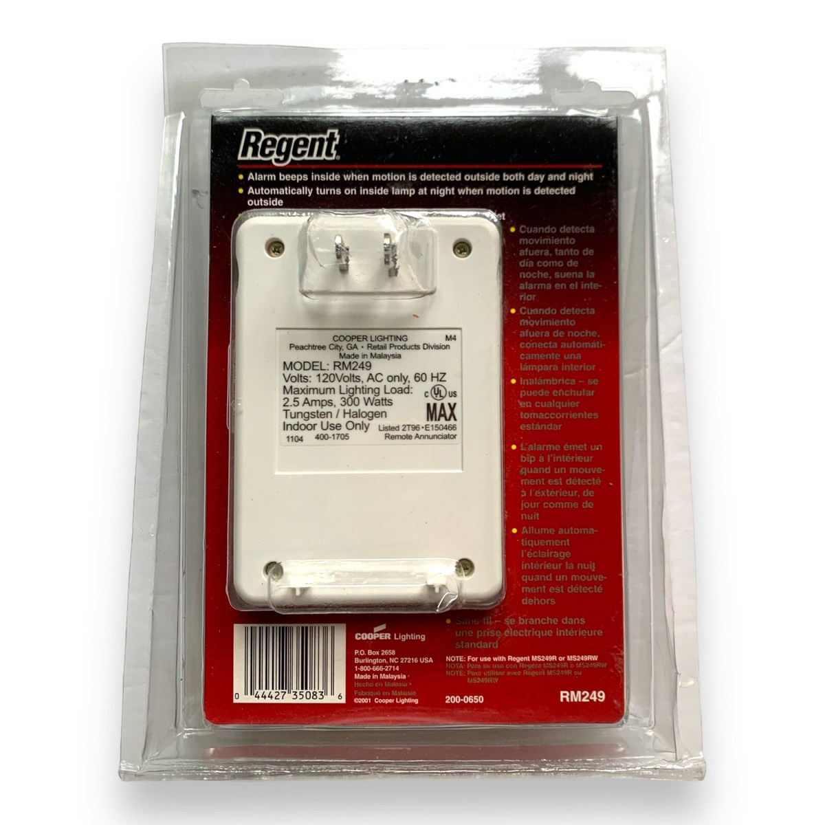 Regent Cooper Motion Light Cooper Lighting Motion 2025 Sensor