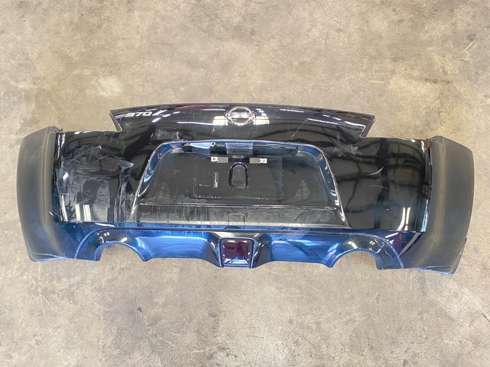 ⭐2009-2020 NISSAN 370Z REAR BUMPER PANEL TRIM COVER ASSY BLACK OEM ...