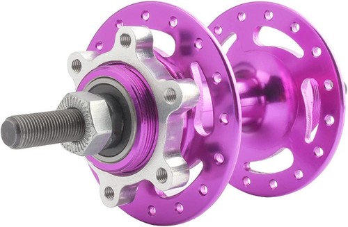 2pcs Bike Freewheel Threaded Hubs Disc 6 Bolt Flange Adapter Bicycle ...