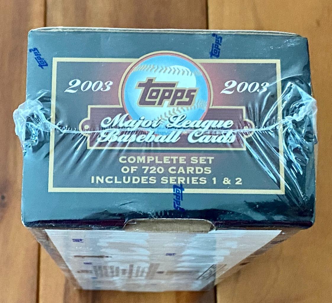 Topps Baseball 2003 Complete Box Set Major League Series 1 & 2 720 ...