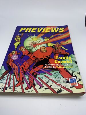 Previews Magazine March 1994 Comics Games Trading Uncut Cards Books | eBay