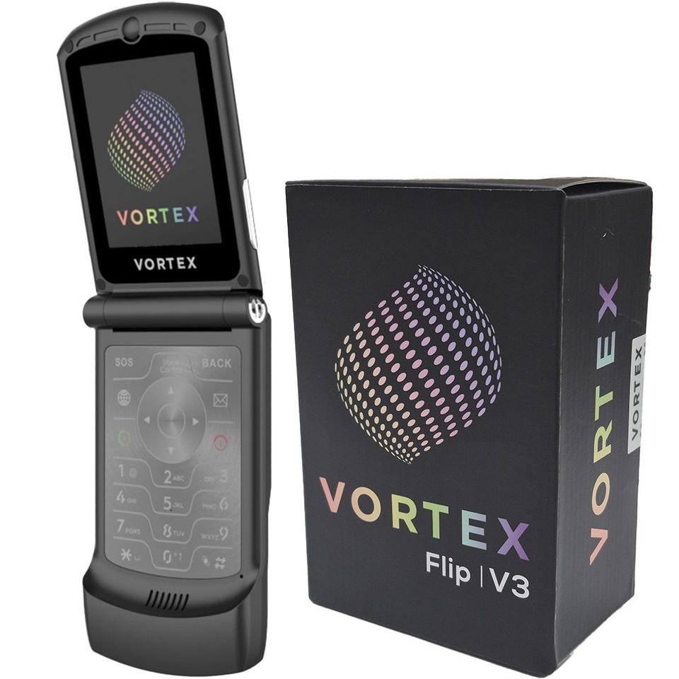 New Unlocked Vortex V3 Flip w/ H2O Wireless $20 Unlimited Talk, Text ...