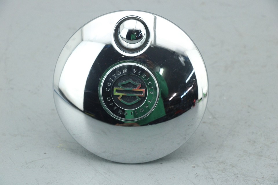 2010 Harley Electra Glide CVO Fuel Gas Tank Console Lid CHROME #4132 | eBay