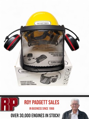 580803501 Forestry Loggers Helmet With Hearing Protection & Face Guard ...
