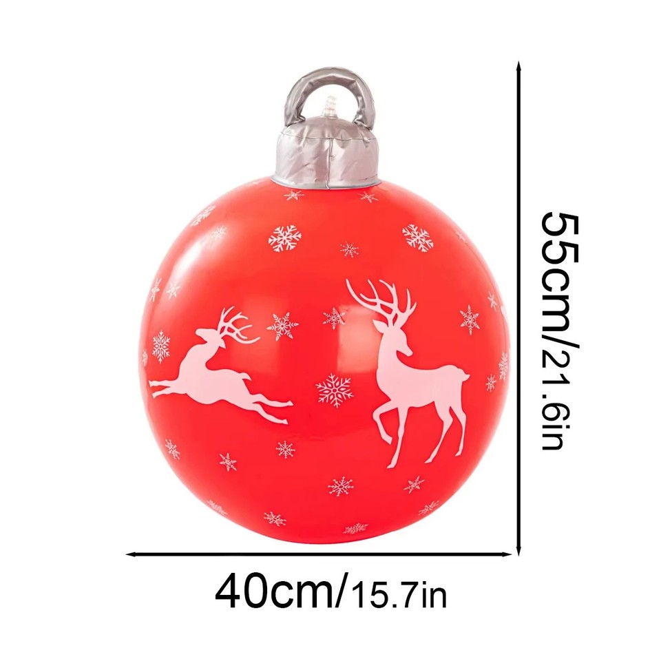 Giant Inflatable Christmas Ball Outdoor Inflatable Decoration Multiple ...