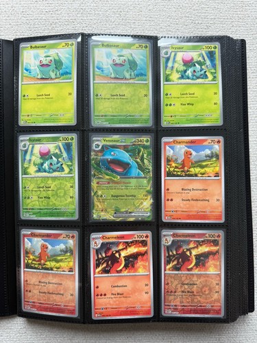 Pokemon 151 Binder Incomplete Base Master Set EX/Holos/Reverse/Promos ...