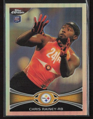 Chris Rainey 2012 Topps Chrome #53 Refractors Pittsburgh Steelers | eBay