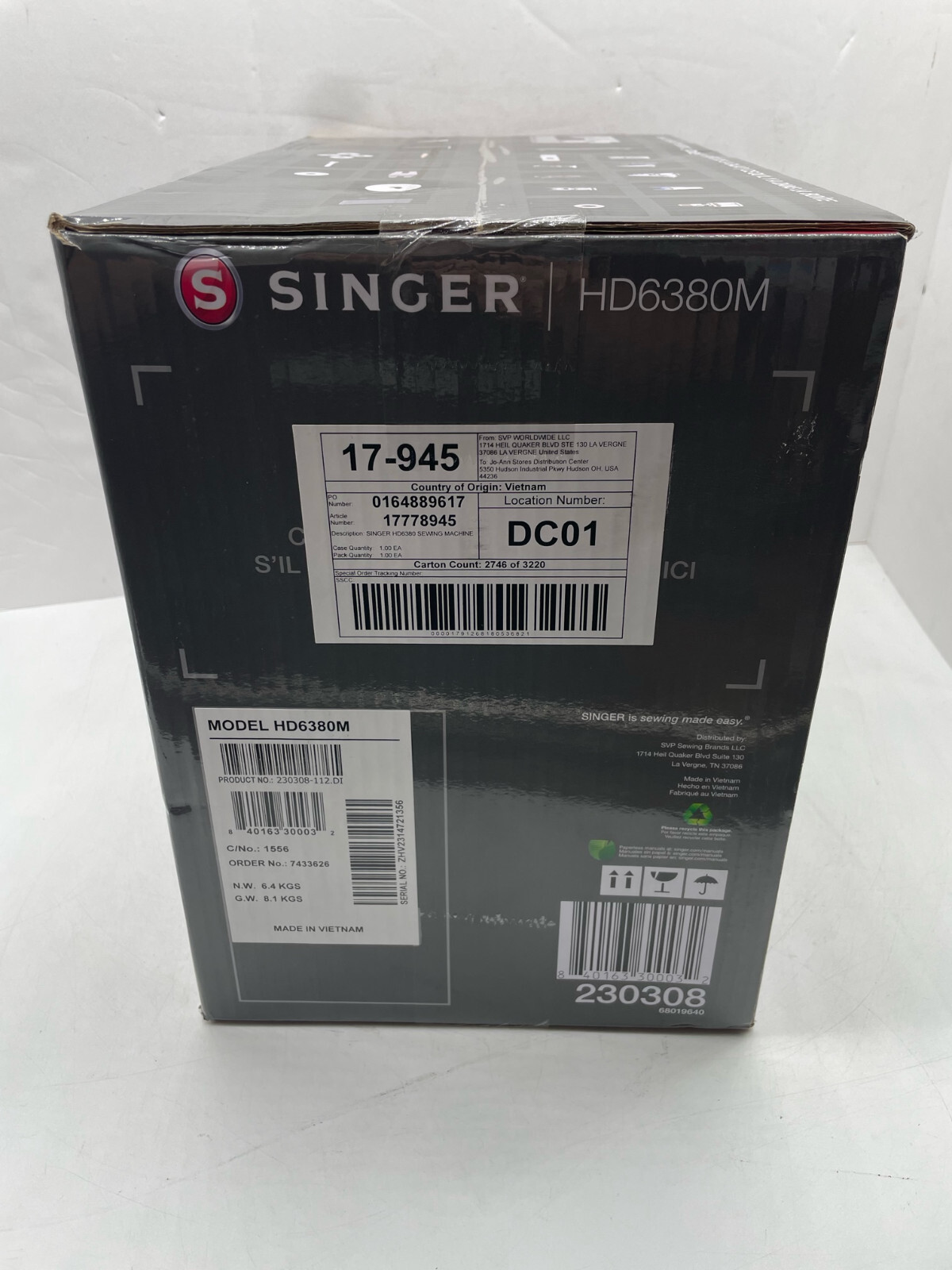 SINGER- Heavy Duty- 6380- Sewing Machine- BRAND NEW- FREE SHIPPING- | eBay