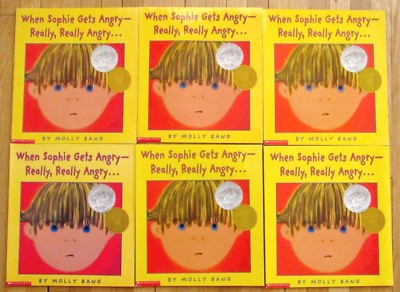 Lot 6 WHEN SOPHIE GETS ANGRY -- REALLY REALLY ANGRY Molly Bang guided ...