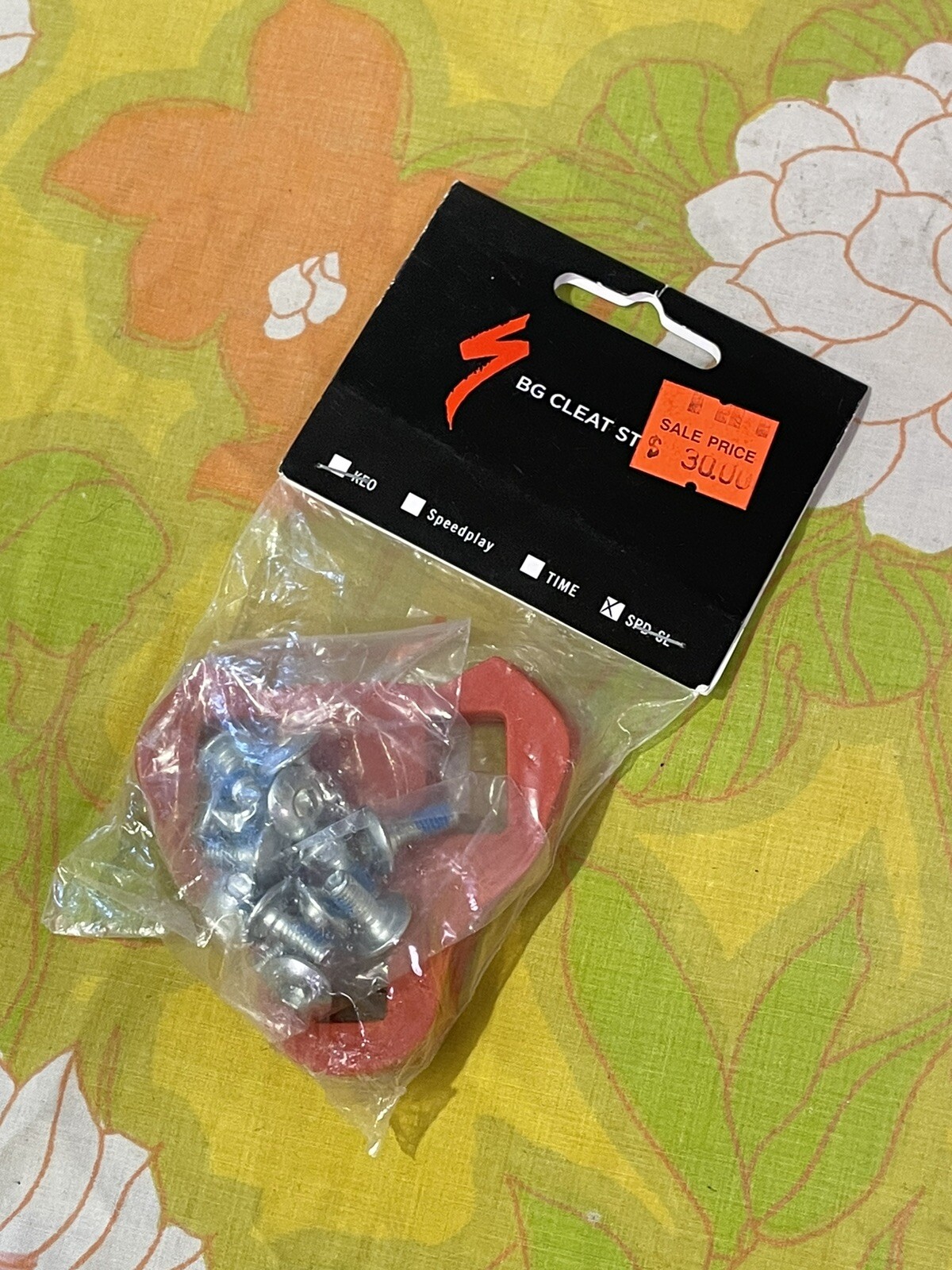 SPECIALIZED BG CLEAT STACKER FOR SHIMANO SPD SL 3mm LIFT 6110-9191 RED ...