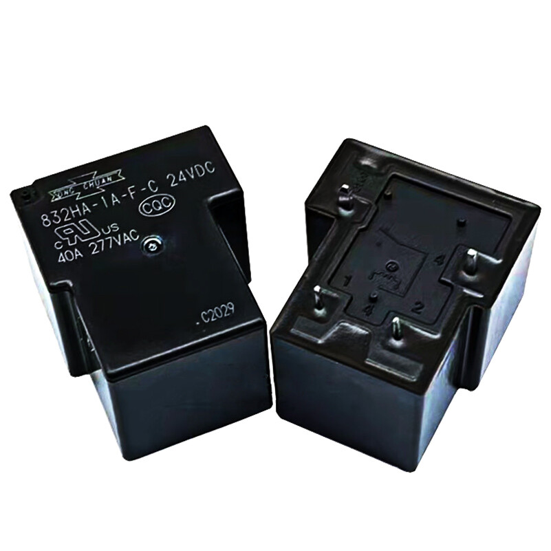 10Pcs Songchuan 832HA-1A-F-C-24VDC Automotive Relay 4Pins 40A 277VAC | eBay