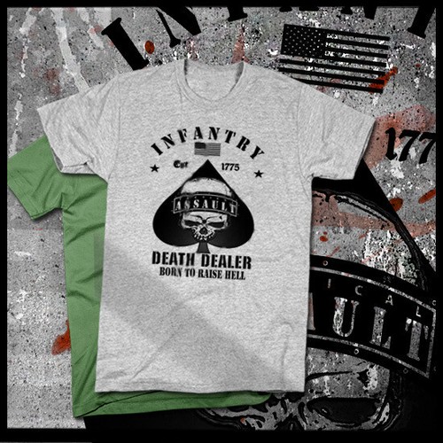 Military Infantry Grunt T-Shirt Army 11 Bravo 0311 Commandos Iraq ...