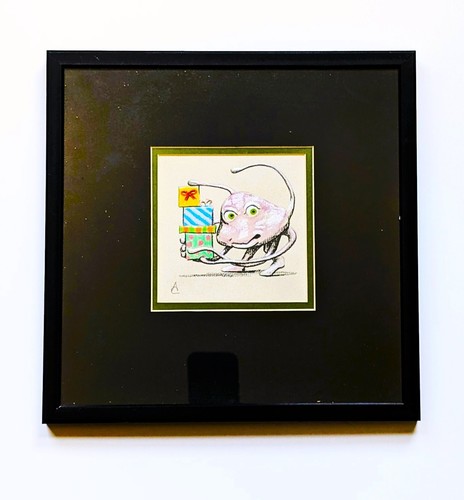 ORIGINAL ART for THE CHRISTMAS THINGY - Children's Book by ALAN M ...