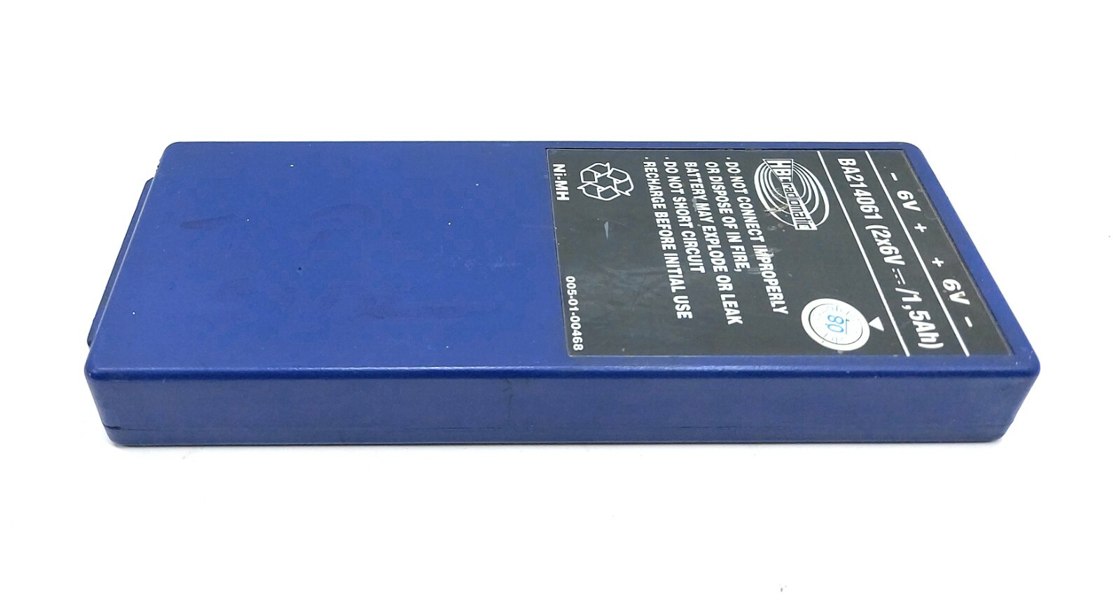 HBC Radiomatic BA214061 Battery 2X6VDC 005-01-00468 | eBay