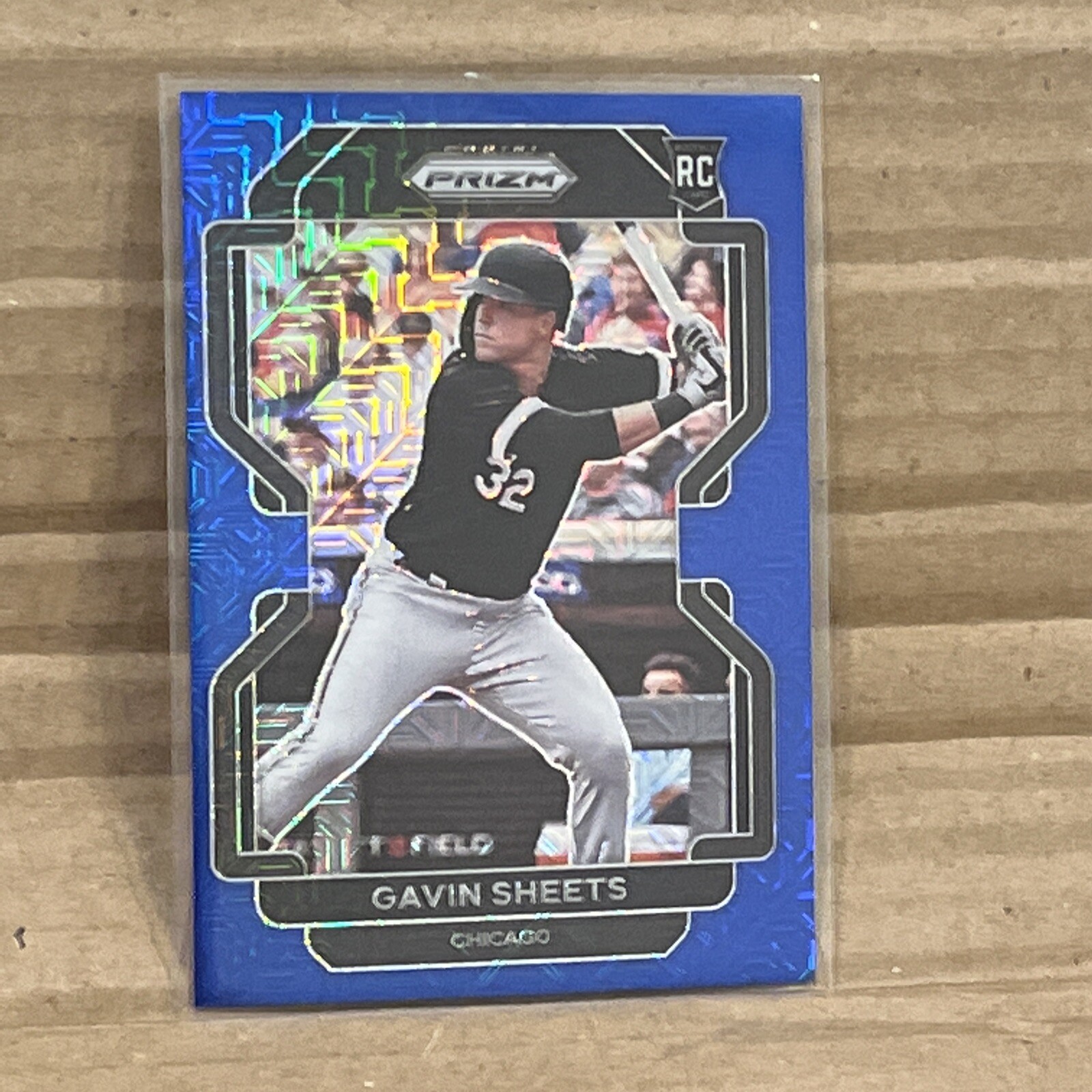 2022 Panini Prizm baseball Blue Mojo Prizm Gavin Sheets RC 189/199 ...