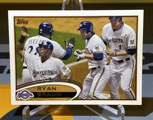 2012 Topps #1 Ryan Braun Very Rare Photo Variation SP 1b | eBay