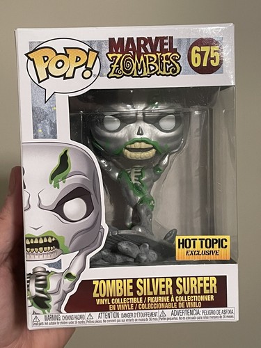 Zombie Silver Surfer 675 Marvel Zombies Funko Pop, New & HTF !!! | eBay