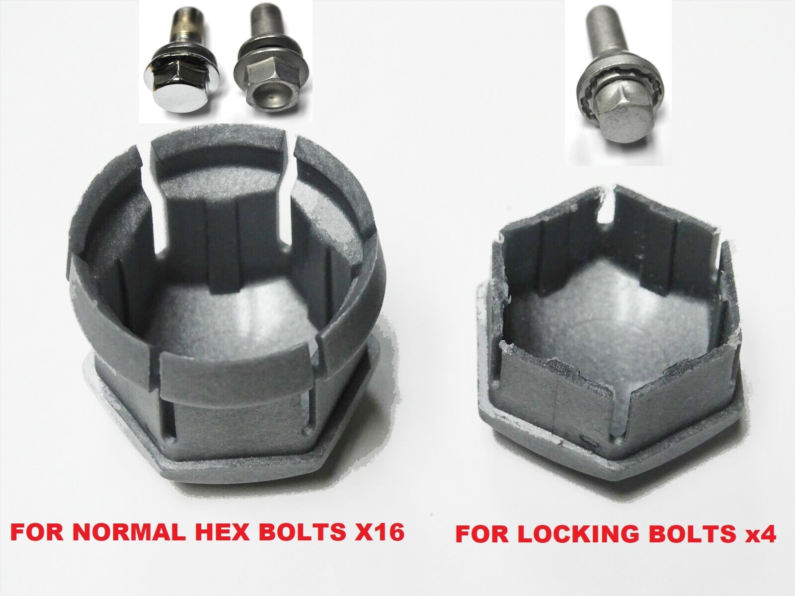 FOR VOLVO XC90 XC60 XC40 V60 S90 WHEEL NUT BOLT COVERS LOCKING CAPS ...