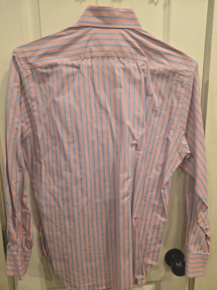 Thomas Dean Mens Long Sleeve Button Up Shirt Size Medium Multicolor ...