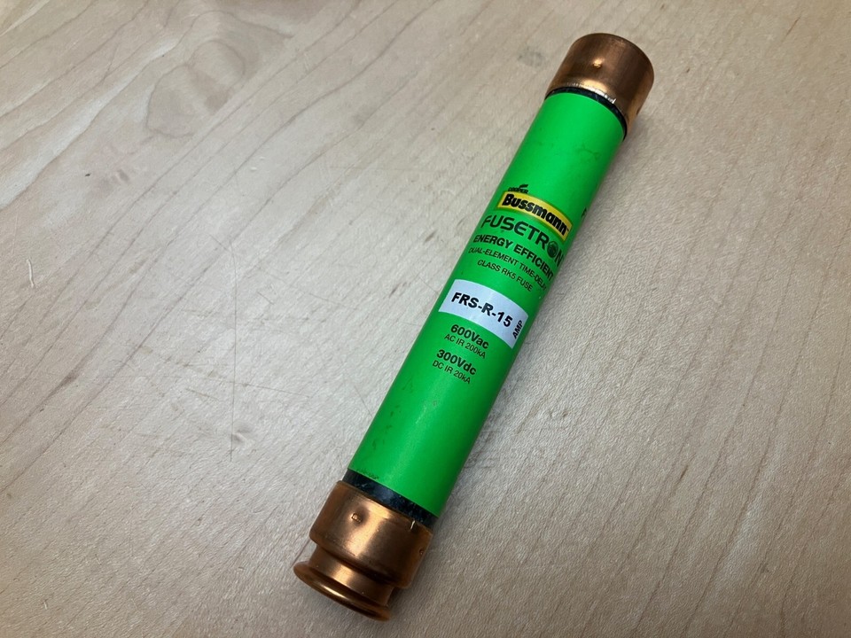 Lot Of 10, NEW. FRS-R-15, Bussmann 15A Fuses. Class RK5. New In Box ...