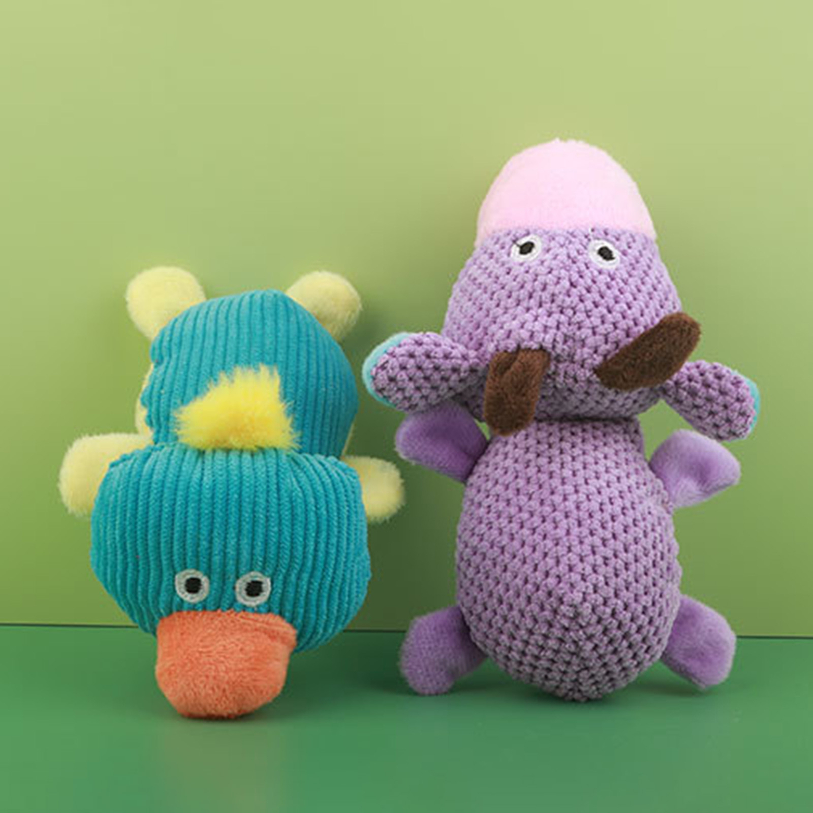 Pet Squeaky Toy Comfortable Teeth Cleaning Cartoon Cow Shape Pet Dog ...