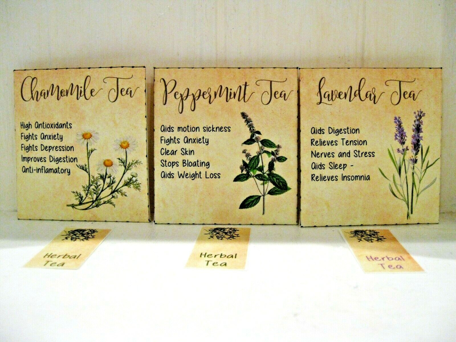 Tea/Seed Bag Envelopes - Herbal Tea! -Tea Bag Envelopes - Qty of 6 | eBay