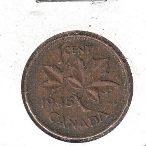 1945 Canadian Circulated George VI One Cent coin! | eBay