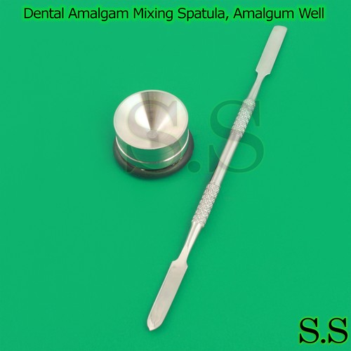 Dental Amalgam Mixing Spatula, Amalgum Well Pot, Top Quality Dental ...
