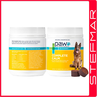 PAW Complete Calm Multi+Tryptophan Multivitamin Chews for a Healthy Dog ...
